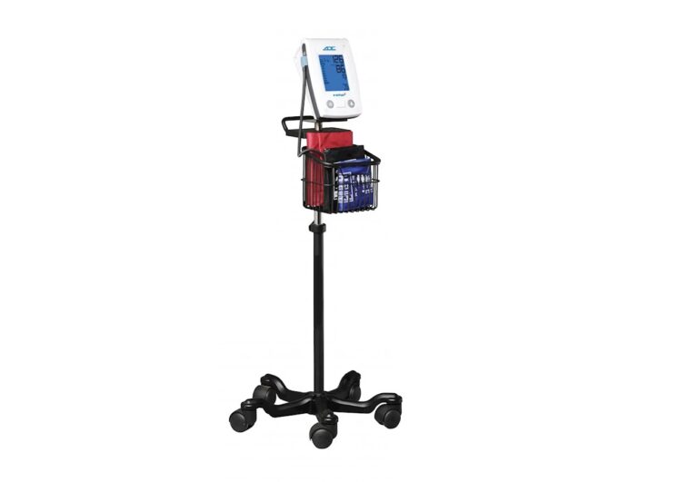 Mobile Vital Signs Monitor Cart – NIBP, SpO₂ & HR on Wheels with ...