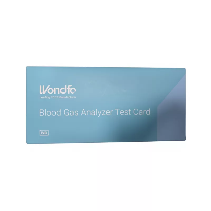 Wondfo Blood Gas Analyzer Test Card - IVD Diagnostic Cartridge ...